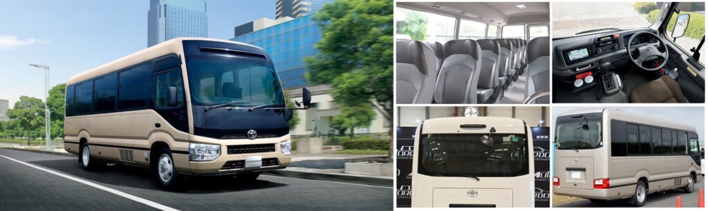 Toyota Coaster on Rent | Hire Toyota Coaster Van in Delhi