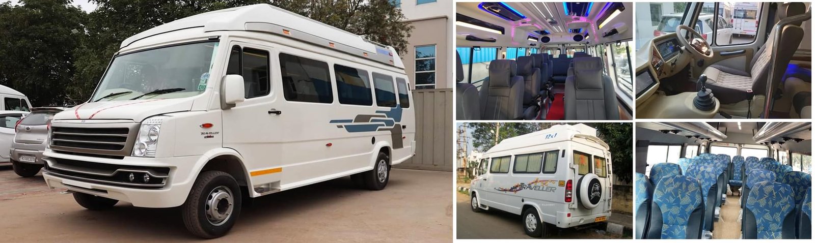 Force Tempo Traveller on Rent, Hire Tempo Traveller